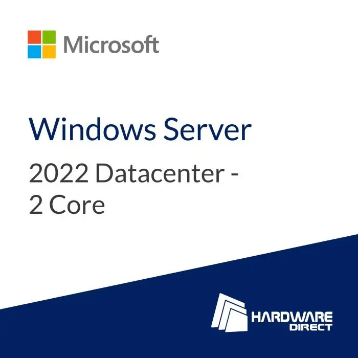 Microsoft Windows Server 2022 Datacenter - 2 Core - Hardware Direct