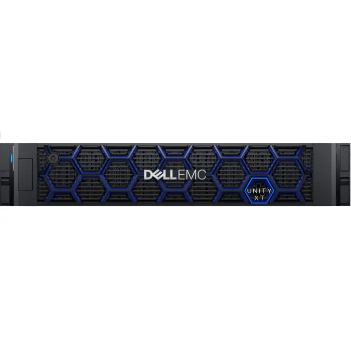 Storage Array Dell Unity XT 380F with 2x controller 10GbE, 6x 7.68TB ...