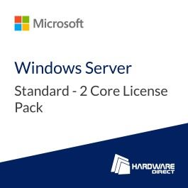 Microsoft Windows Server 2022 Standard - 2 Core License Pack - Hardware ...