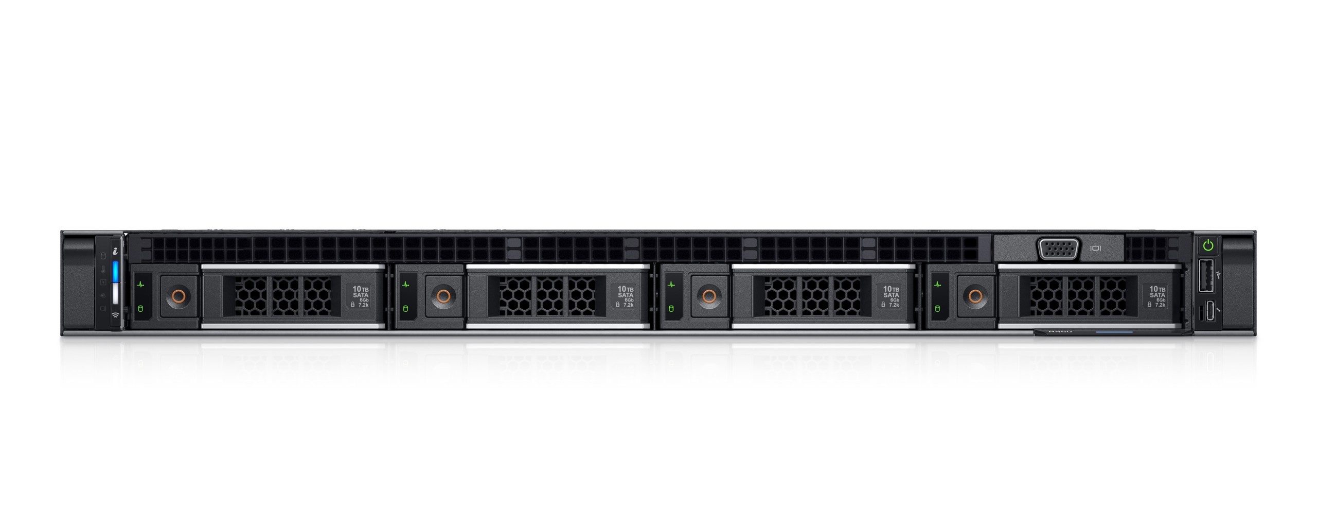 Server Dell PowerEdge R450 4x3.5" with 2x Silver 4314, 64GB RAM, H355 ...