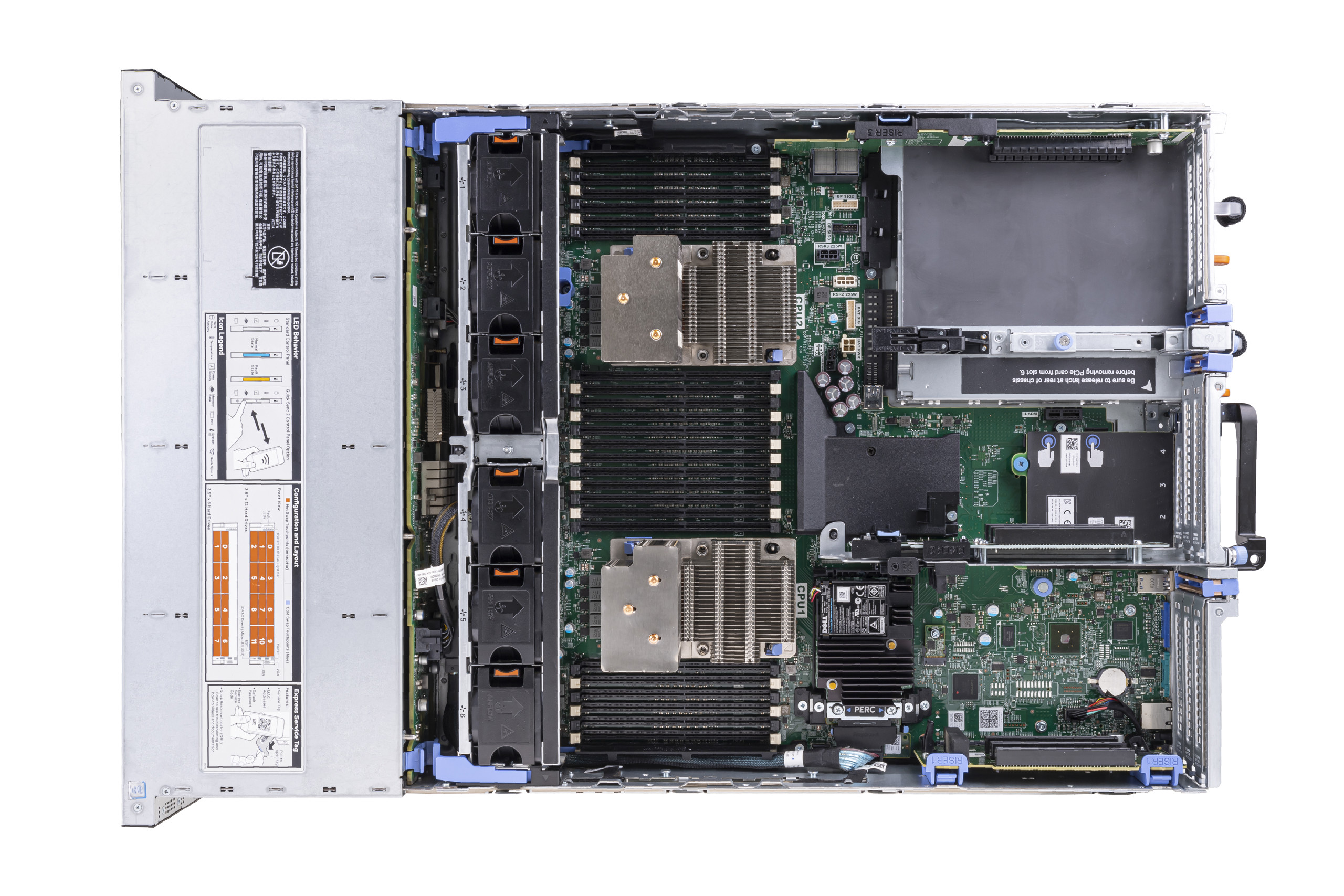 Server Dell PowerEdge R740XD 12x3.5" with 2x Silver 4108, 64GB RAM ...